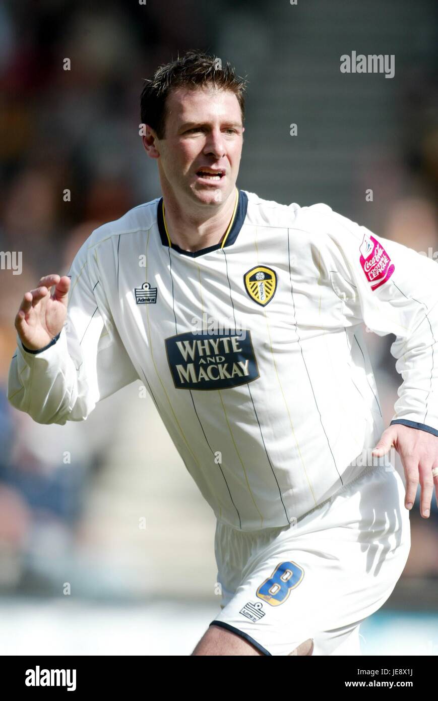 SEAN GREGAN LEEDS UNITED FC KC STADIUM HULL ENGLAND 01 April 2006 Stock ...