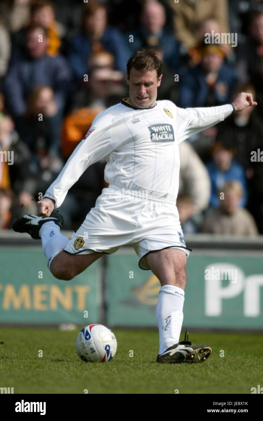 SEAN GREGAN LEEDS UNITED FC KC STADIUM HULL ENGLAND 01 April 2006 Stock ...