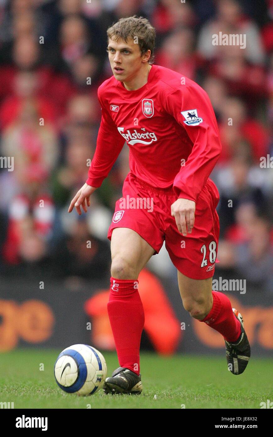 STEPHEN WARNOCK LIVERPOOL FC ANFIELD LIVERPOOL ENGLAND 25 March 2006 ...
