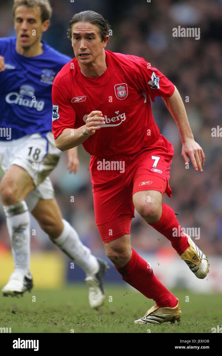 HARRY KEWELL LIVERPOOL FC ANFIELD LIVERPOOL ENGLAND 25 March 2006 Stock ...