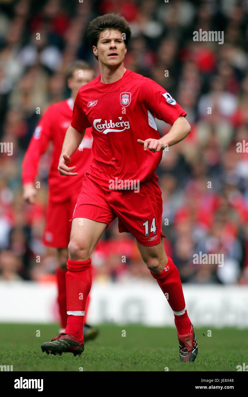 XABI ALONSO LIVERPOOL FC ANFIELD LIVERPOOL ENGLAND 25 March 2006 Stock ...