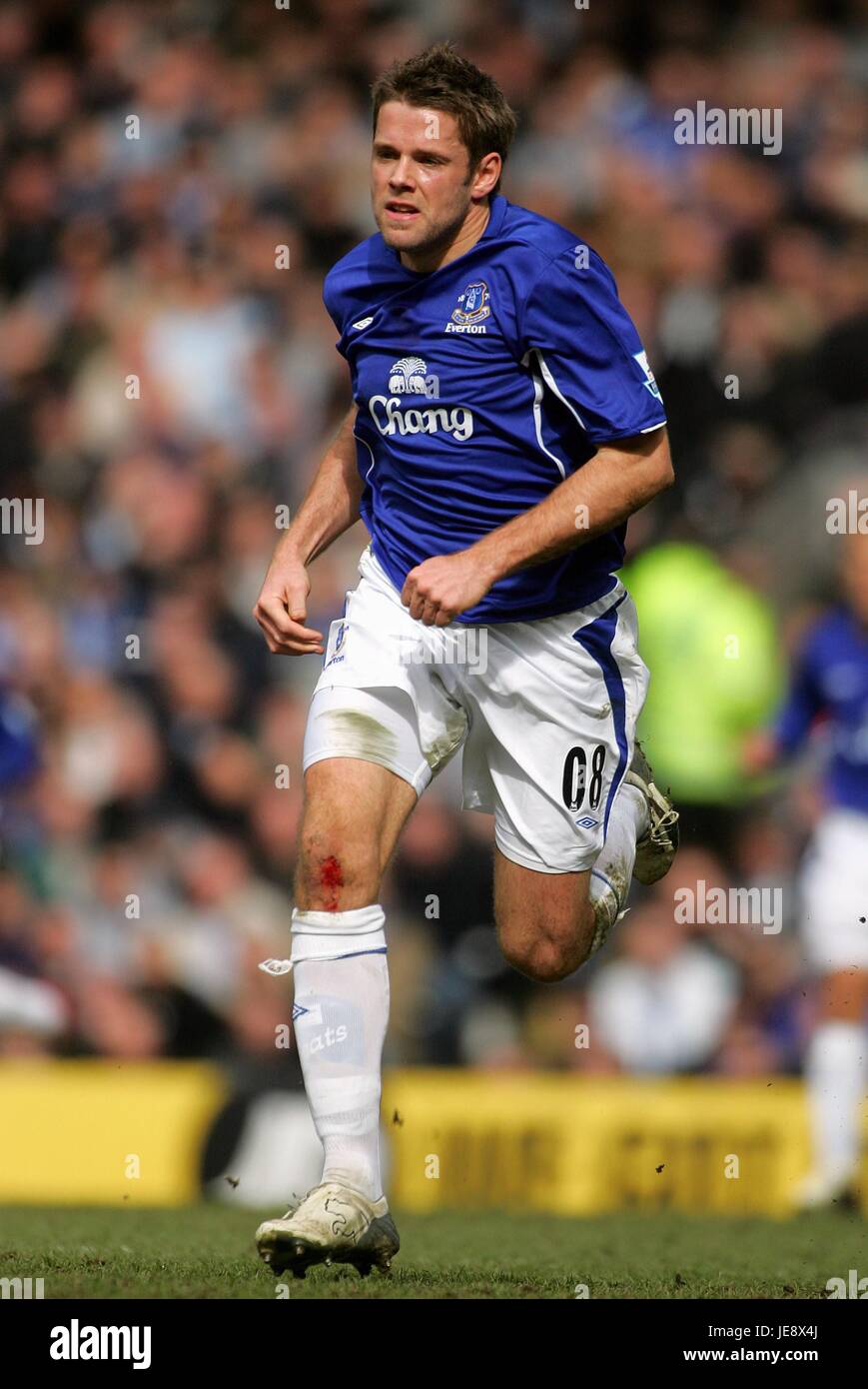 JAMES BEATTIE EVERTON FC ANFIELD LIVERPOOL ENGLAND 25 March 2006 Stock ...