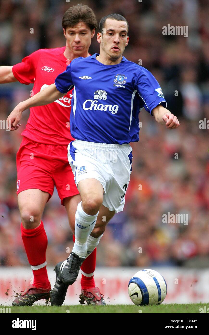 LEON OSMAN EVERTON FC ANFIELD LIVERPOOL ENGLAND 25 March 2006 Stock ...