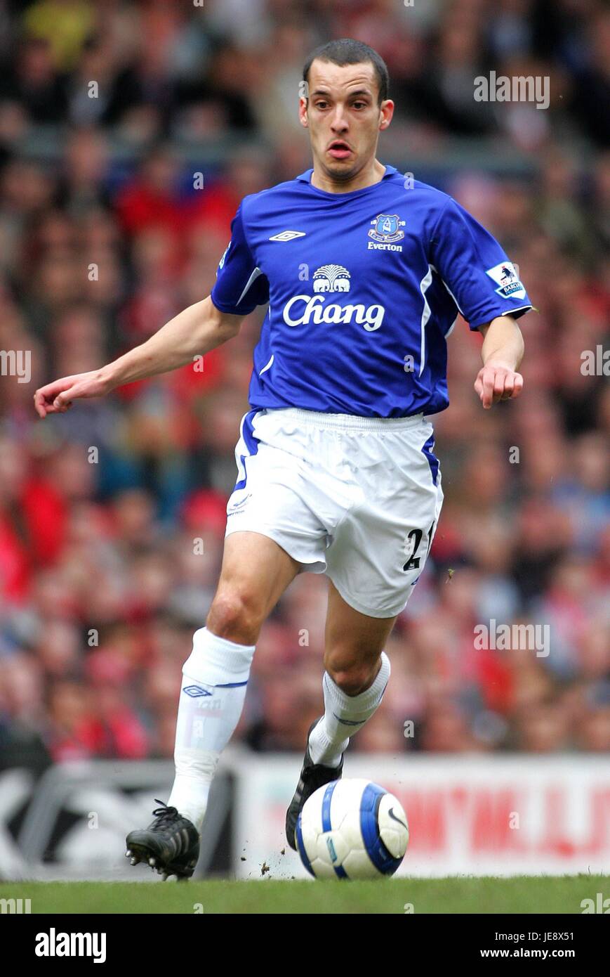 LEON OSMAN EVERTON FC ANFIELD LIVERPOOL ENGLAND 25 March 2006 Stock ...