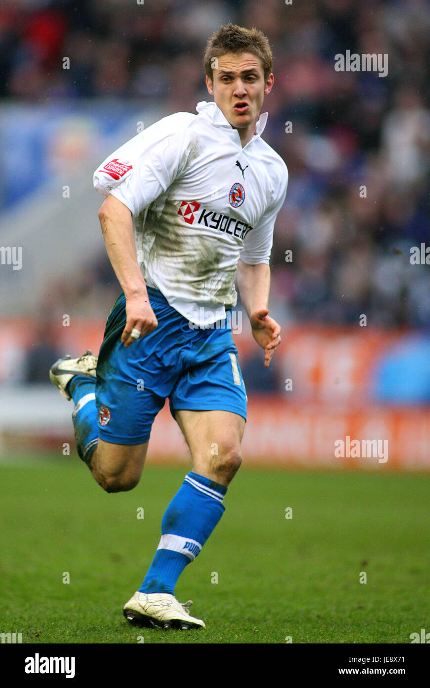 KEVIN DOYLE READING FC WALKERS STADIUM LEICESTER ENGLAND 25 March 2006 ...