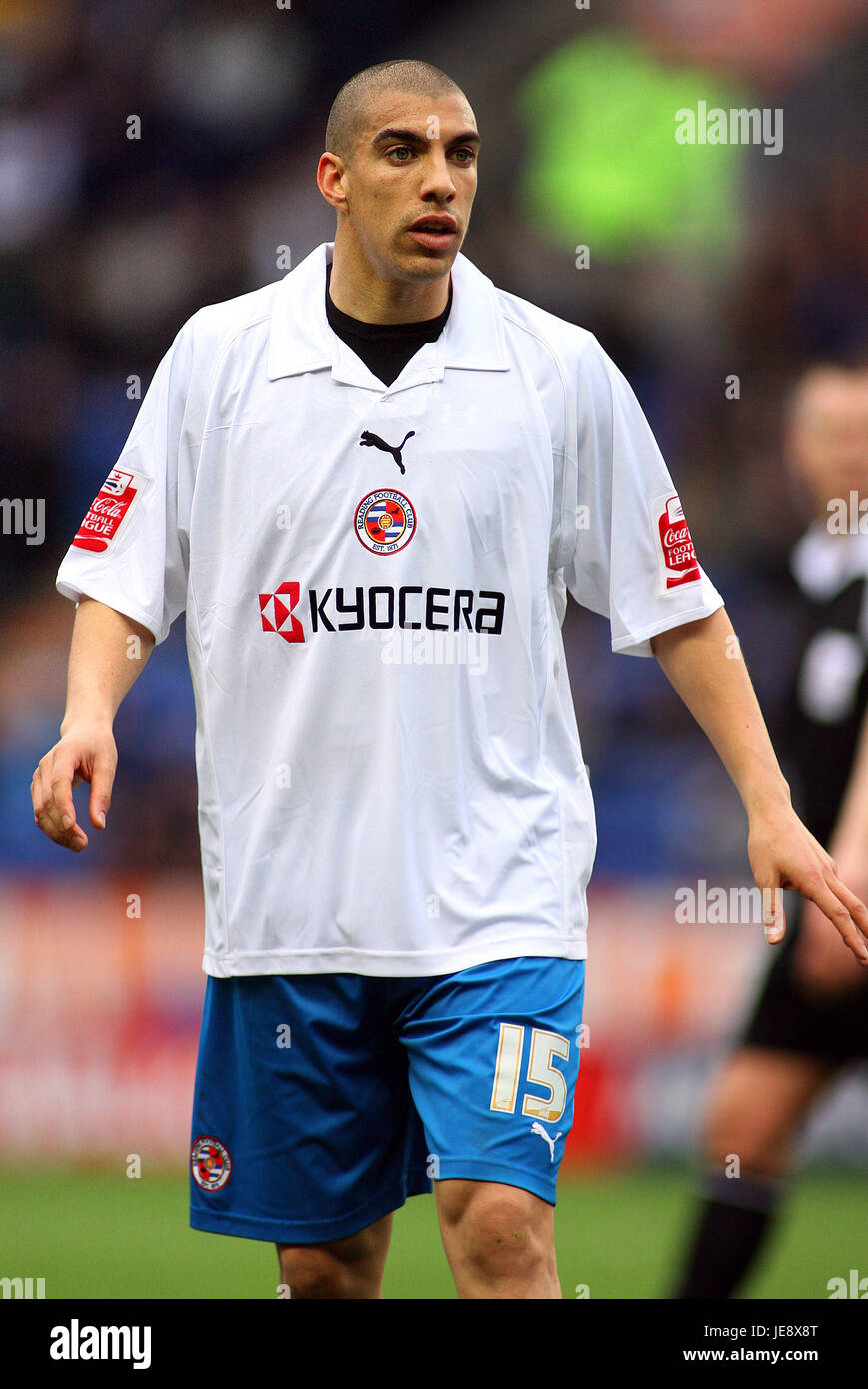 JAMES HARPER READING FC WALKERS STADIUM LEICESTER ENGLAND 25 March 2006 ...