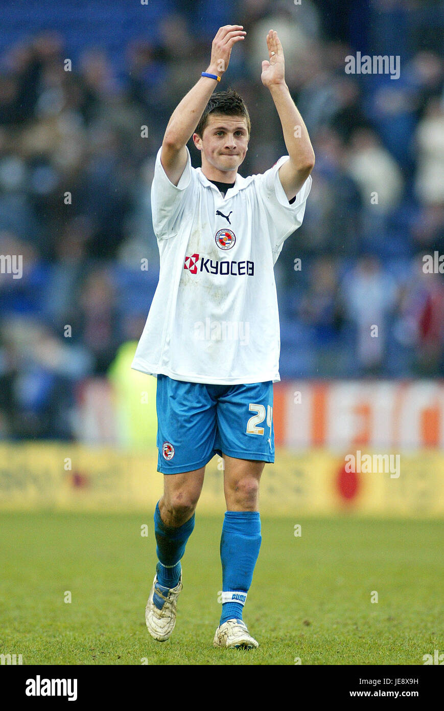 SHANE LONG READING FC WALKERS STADIUM LEICESTER ENGLAND 25 March 2006 ...