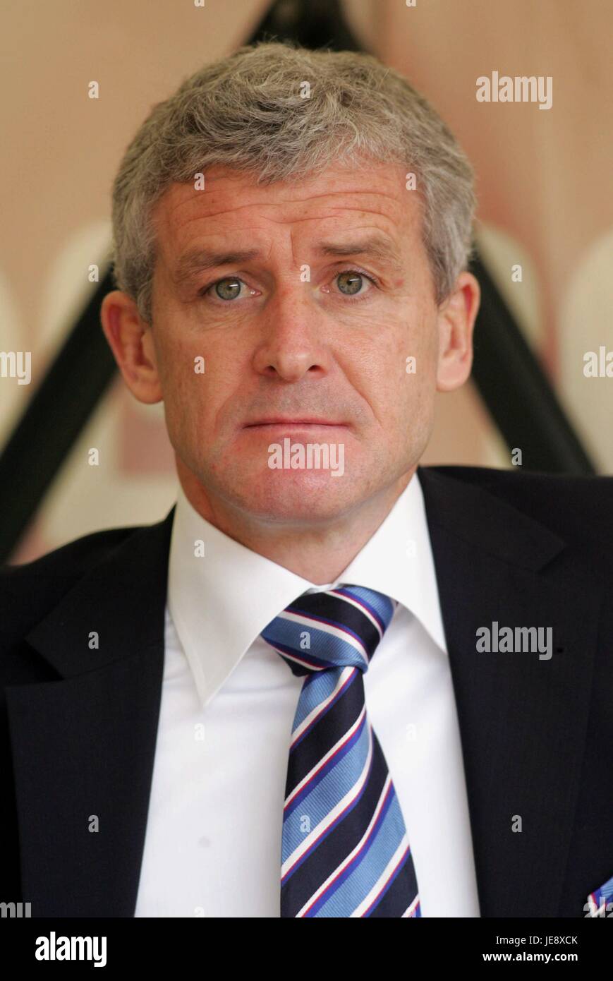 MARK HUGHES BLACKBURN ROVERS FC STADIUM OF LIGHT SUNDERLAND ENGLAND 25 ...