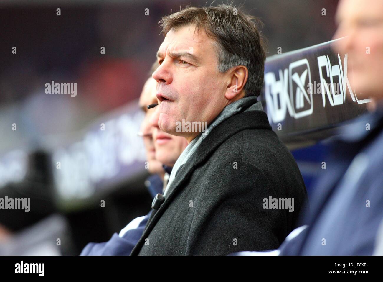 SAM ALLARDYCE BOLTON WANDERERS FC MANAGER REEBOK STADIUM BOLTON 18 ...