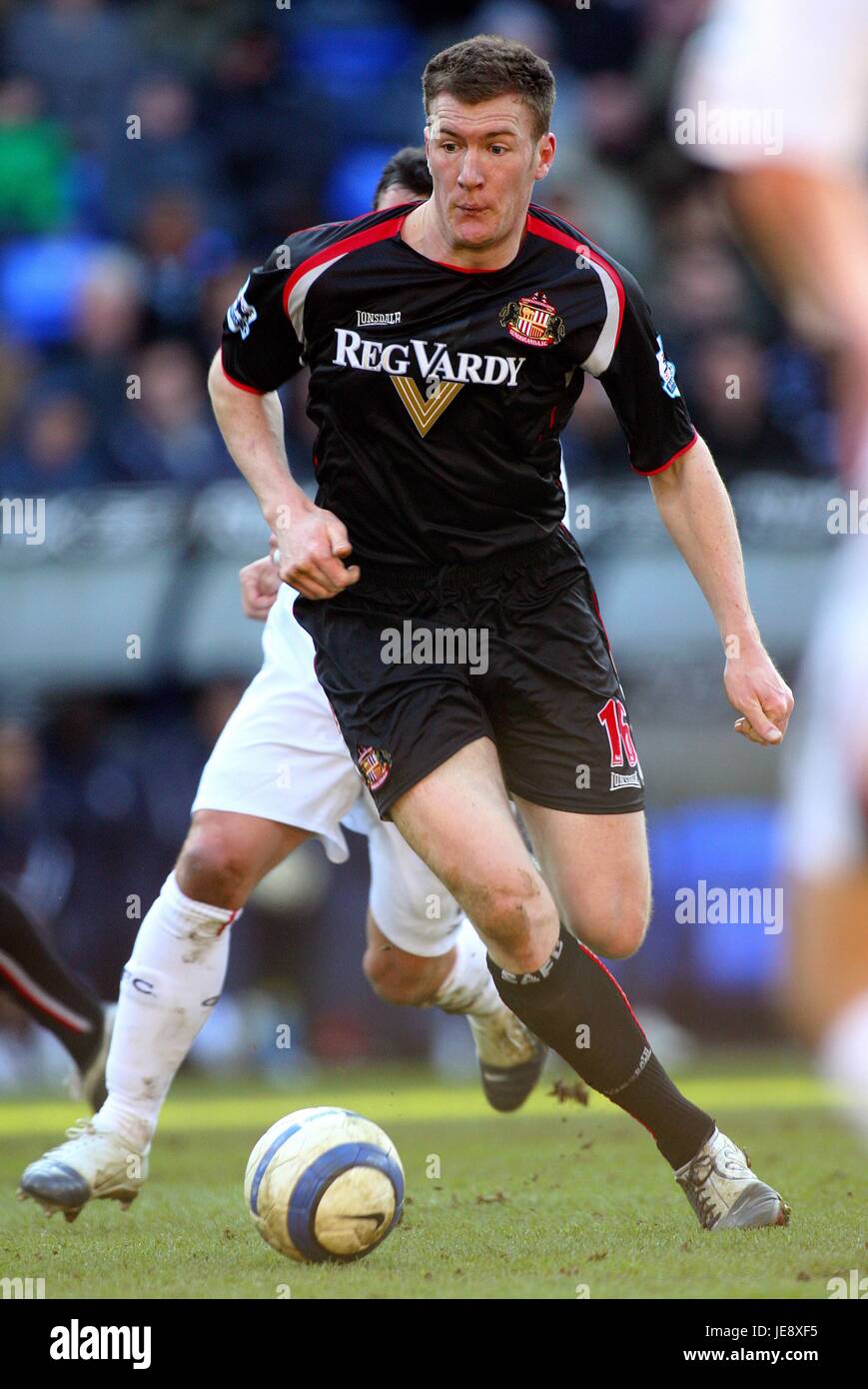 KEVIN KYLE SUNDERLAND FC REEBOK STADIUM BOLTON 18 March 2006 Stock ...