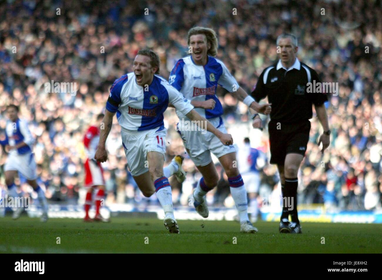 CRAIG BELLAMY BLACKBURN V MIDDLESBROUGH EWOOD PARK BLACKBURN ENGLAND 18 ...