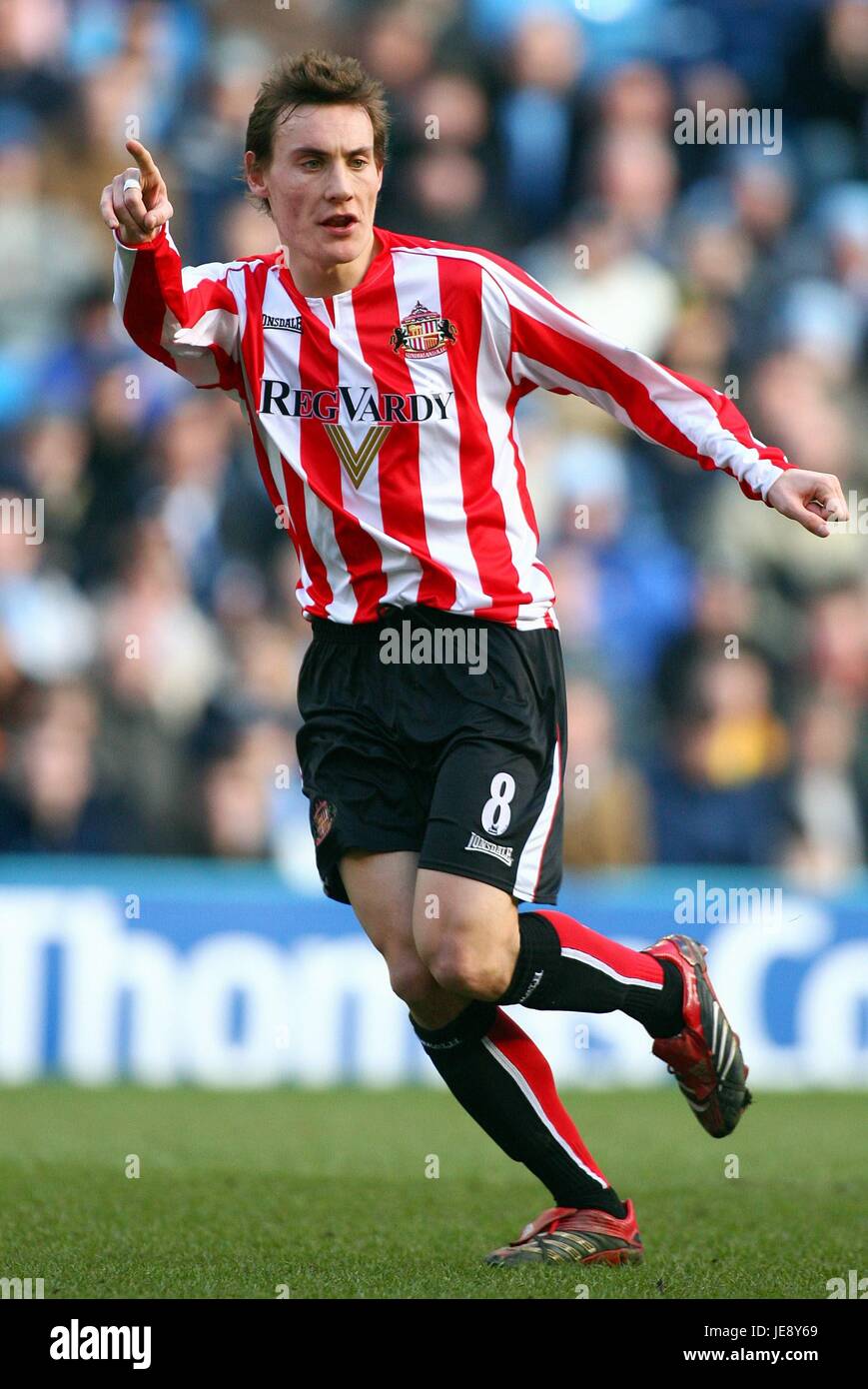 DEAN WHITEHEAD SUNDERLAND FC SPORTS CITY MANCHESTER ENGLAND 05 March ...