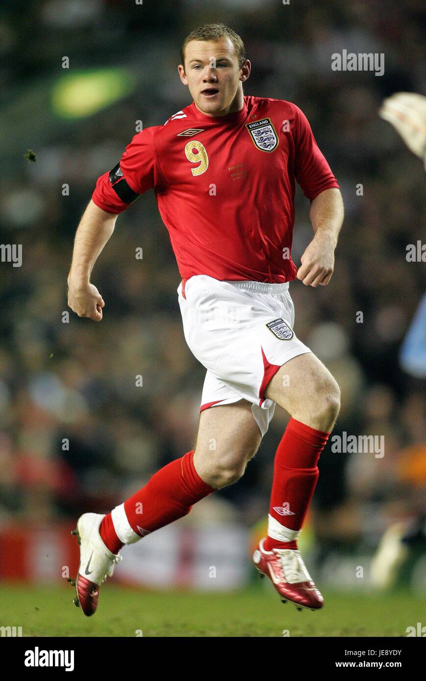 WAYNE ROONEY, ENGLAND and MANCHESTER UNITED FC, ENGLAND V URUGUAY, 2006 ...