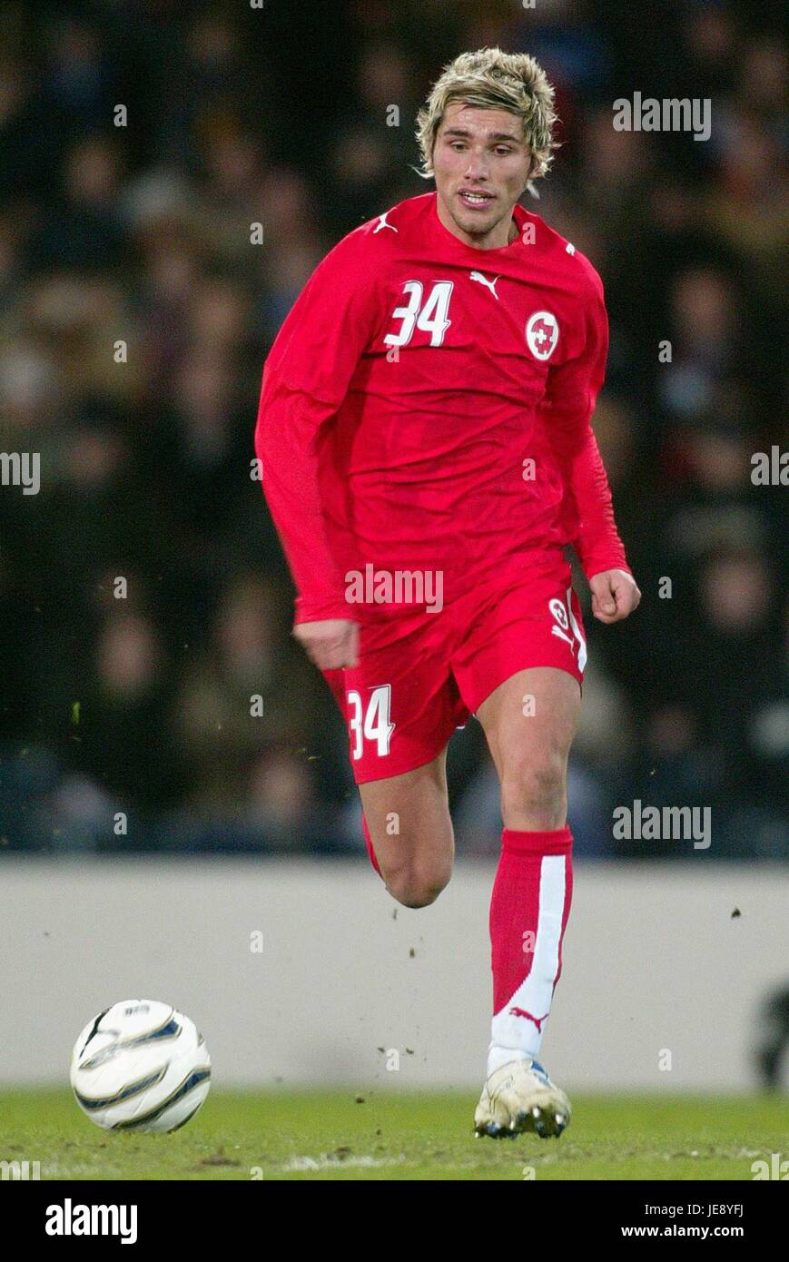 VALON BEHRAMI SWITZERLAND & SS LAZIO HAMPDEN PARK GLASGOW SCOTLAND 01 ...