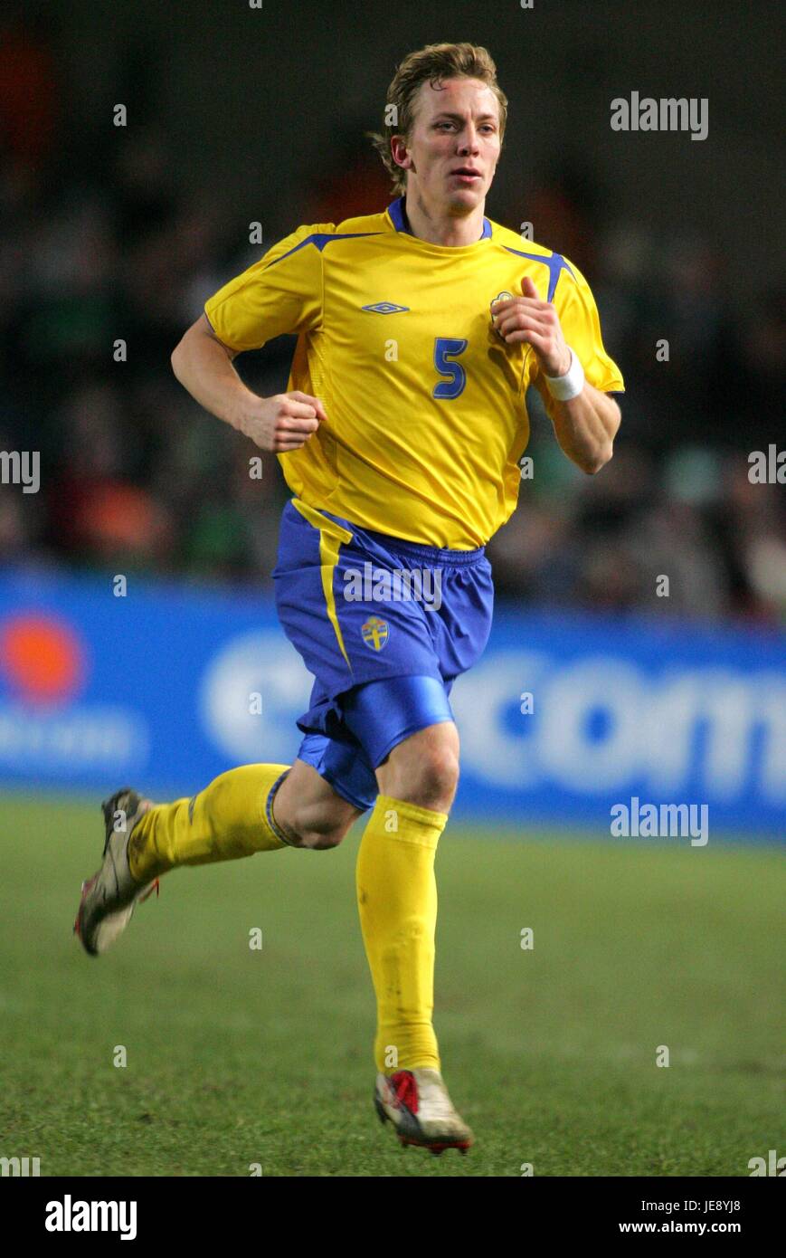 ERIK EDMAN SWEDEN LANSDOWNE ROAD DUBLIN IRELAND 01 March 2006 Stock ...