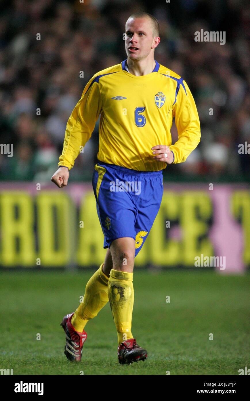 TOBIAS LINDEROTH SWEDEN LANSDOWNE ROAD DUBLIN IRELAND 01 March 2006 ...