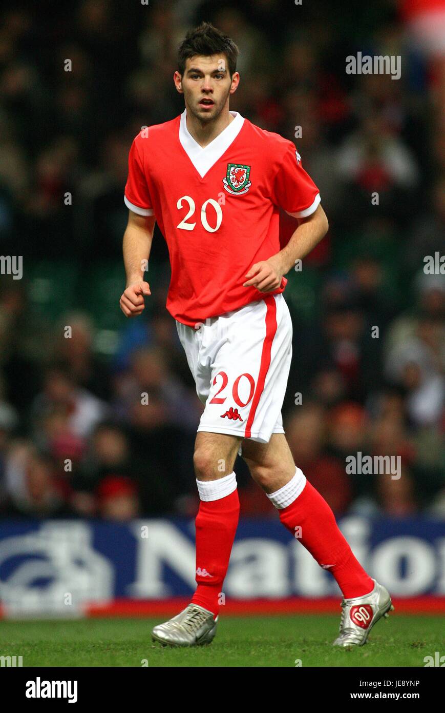 JOE LEDLEY WALES & CARDIFF CITY FC MILLENNIUM STADIUM CARDIFF WALES 01 ...