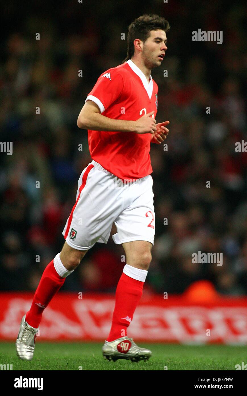 JOE LEDLEY WALES & CARDIFF CITY FC MILLENNIUM STADIUM CARDIFF WALES 01 ...