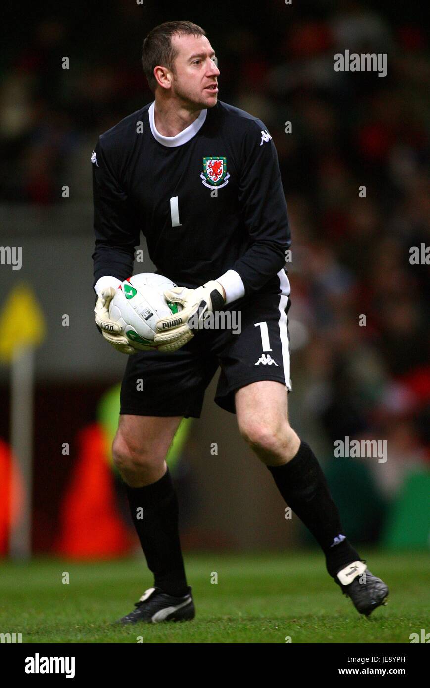 PAUL JONES WALES & WOLVES FC MILLENNIUM STADIUM CARDIFF WALES 01 March ...