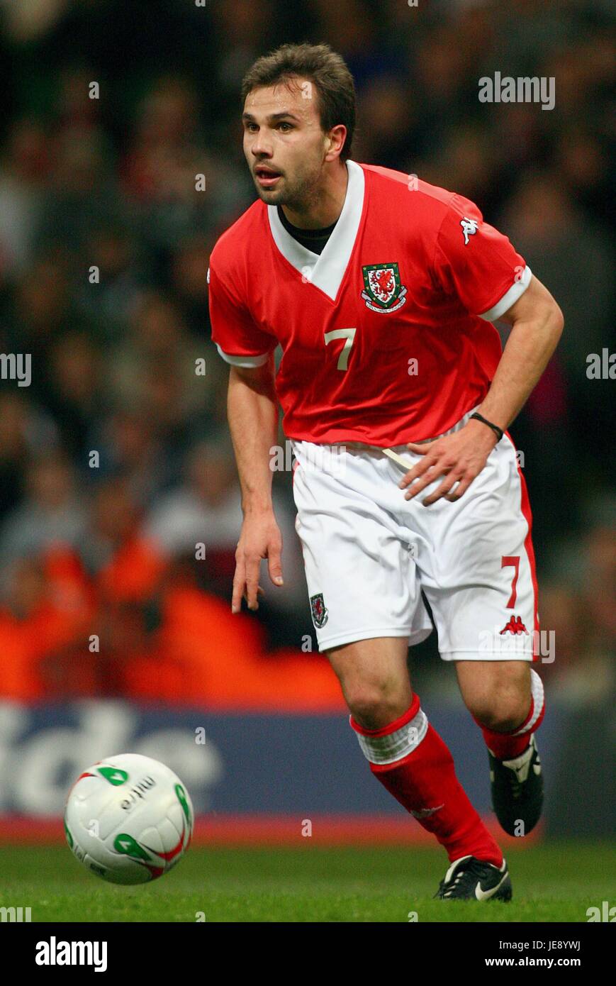 CARL FLETCHER WALES & WEST HAM UNITED FC MILLENNIUM STADIUM CARDIFF ...