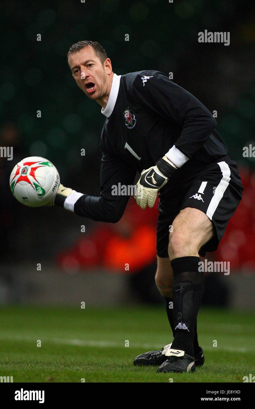 PAUL JONES WALES & WOLVES FC MILLENNIUM STADIUM CARDIFF WALES 01 March ...