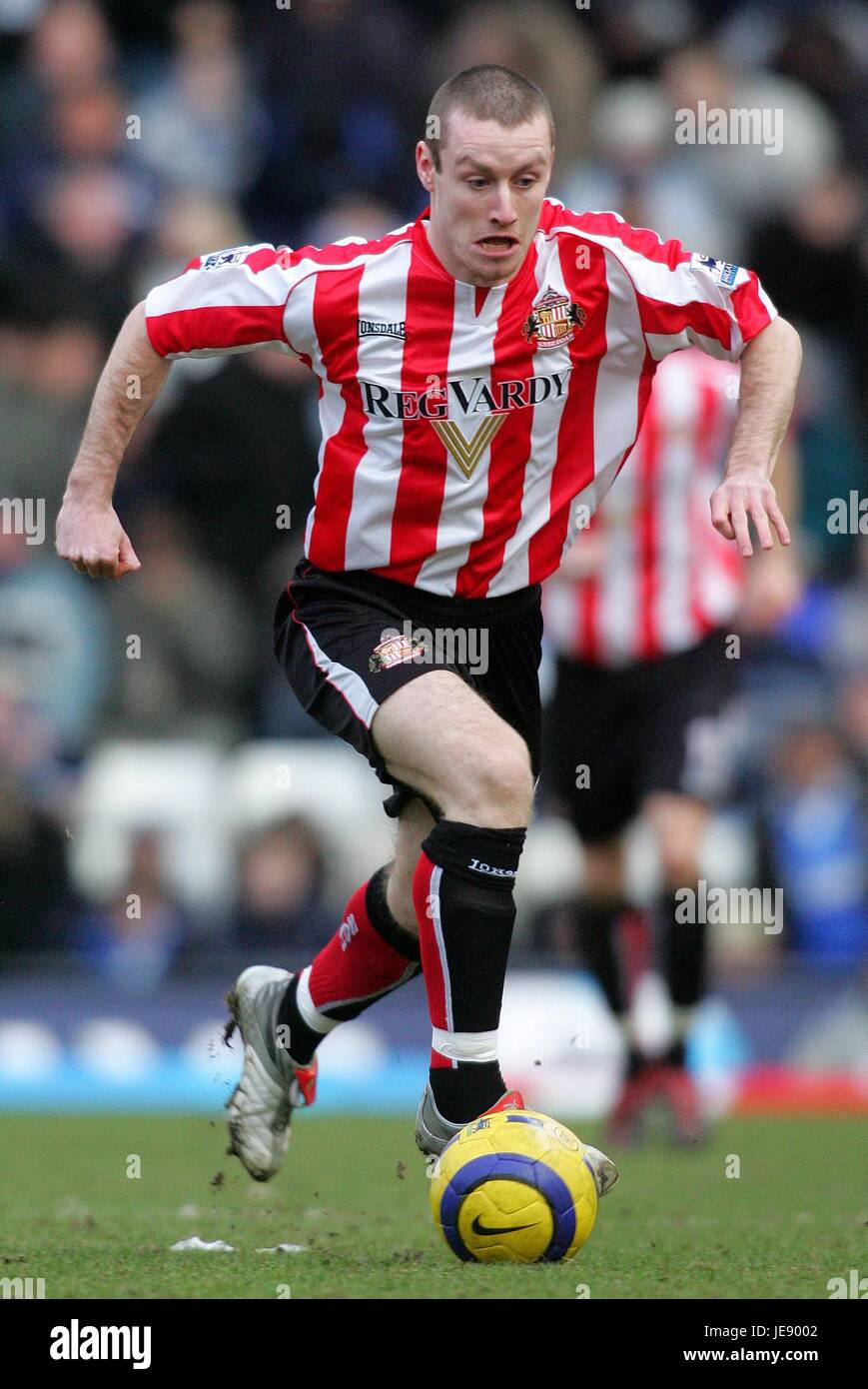 STEPHEN ELLIOTT SUNDERLAND FC ST ANDREWS BIRMINGHAM ENGLAND 25 February ...