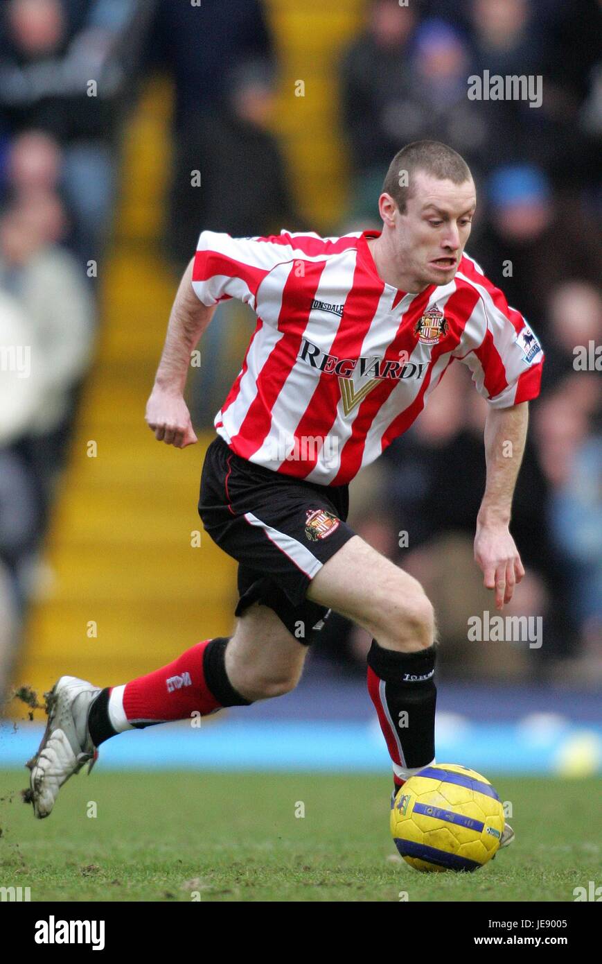 STEPHEN ELLIOTT SUNDERLAND FC ST ANDREWS BIRMINGHAM ENGLAND 25 February ...