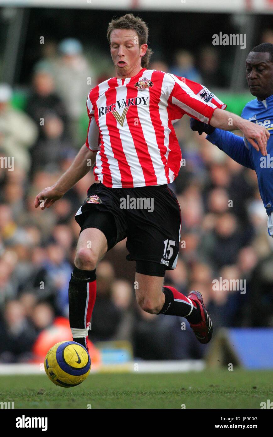 DANNY COLLINS SUNDERLAND FC ST ANDREWS BIRMINGHAM ENGLAND 25 February ...