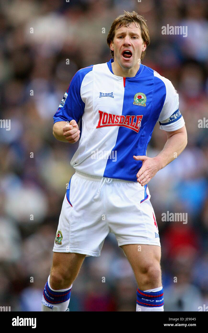 ANDY TODD BLACKBURN ROVERS FC EWOOD PARK BLACKBURN ENGLAND 25 February ...