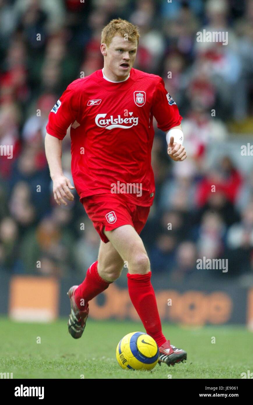 JOHN ARNE RIISE LIVERPOOL FC ANFIELD LIVERPOOL ENGLAND 26 February 2006 ...
