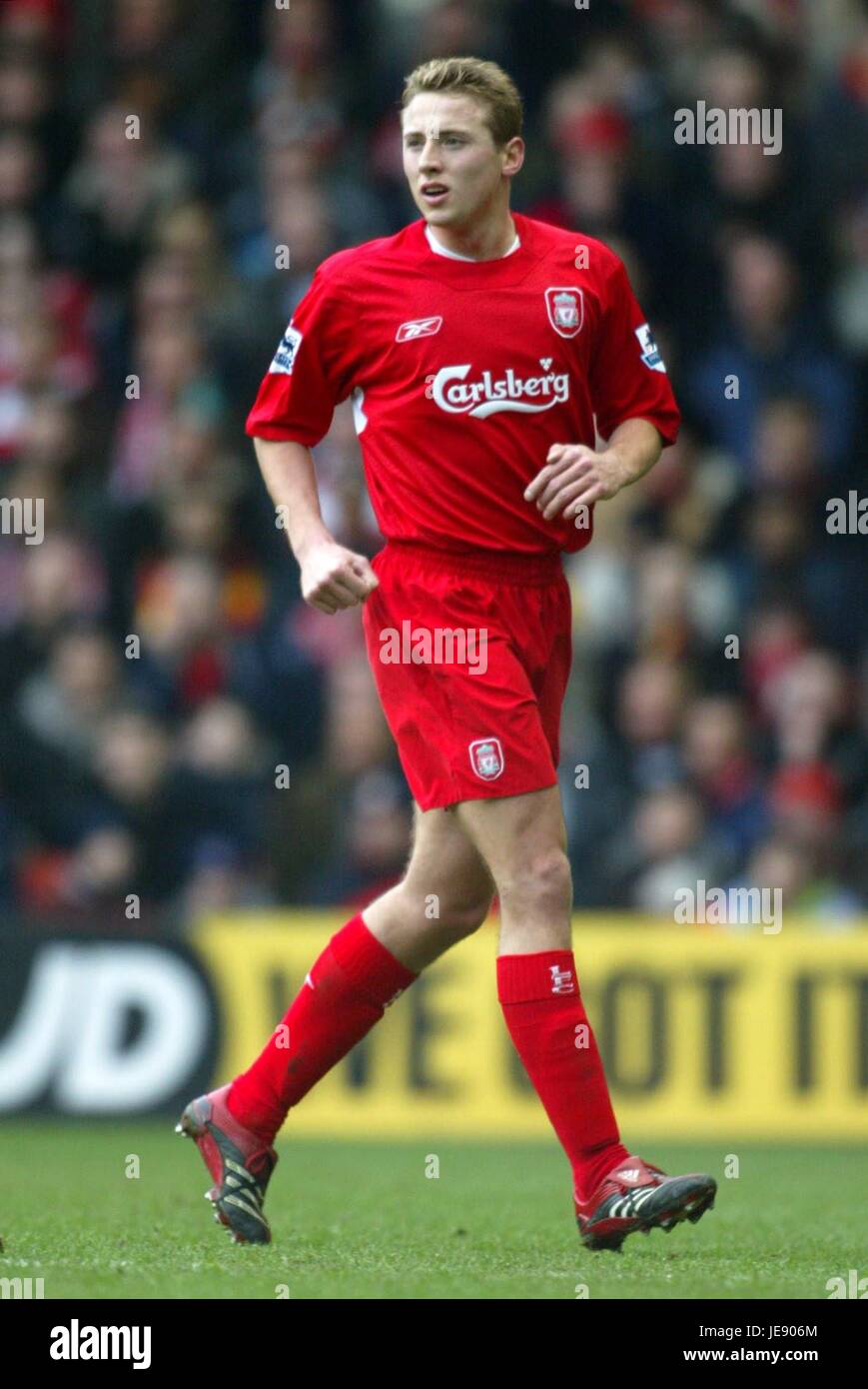 JAN KROMKAMP LIVERPOOL FC ANFIELD LIVERPOOL ENGLAND 26 February 2006 ...
