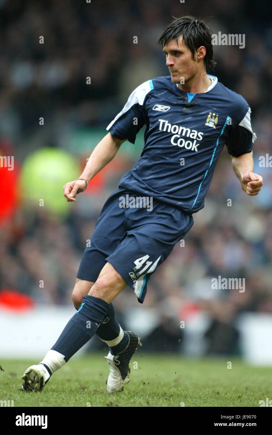 STEPHEN JORDAN MANCHESTER CITY FC ANFIELD LIVERPOOL ENGLAND 26 February ...