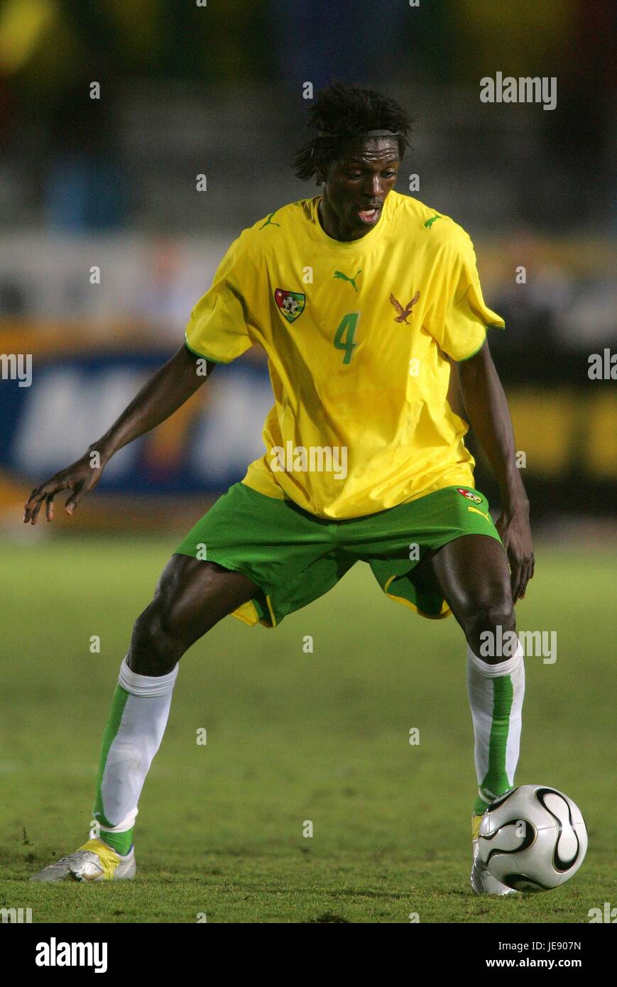 SHEYI EMMANUEL ADEBAYOR TOGO MILITARY STADIUM CAIRO EGYPT 25 January ...