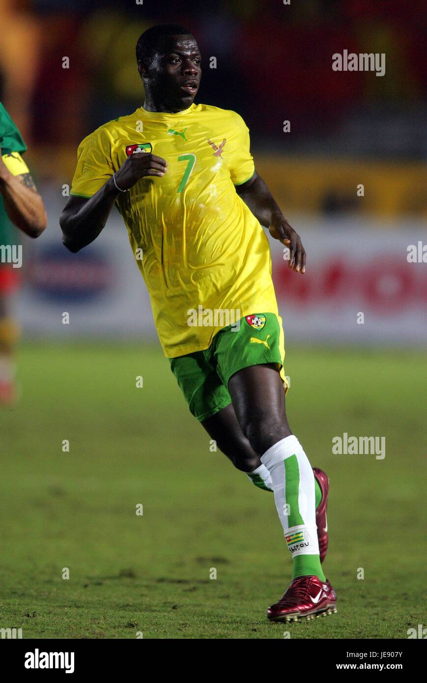 MOUSTAPHA SALIFOU TOGO MILITARY STADIUM CAIRO EGYPT 25 January 2006 ...