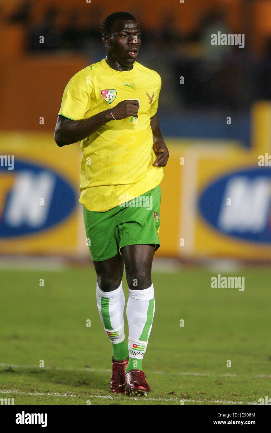 MOUSTAPHA SALIFOU TOGO MILITARY STADIUM CAIRO EGYPT 25 January 2006 ...