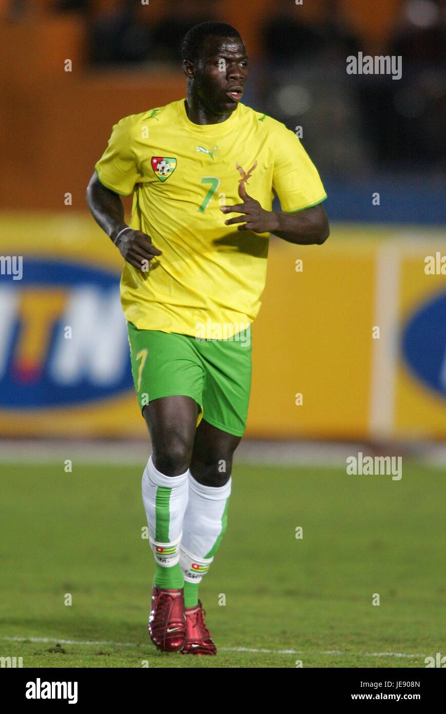 MOUSTAPHA SALIFOU TOGO MILITARY STADIUM CAIRO EGYPT 25 January 2006 ...