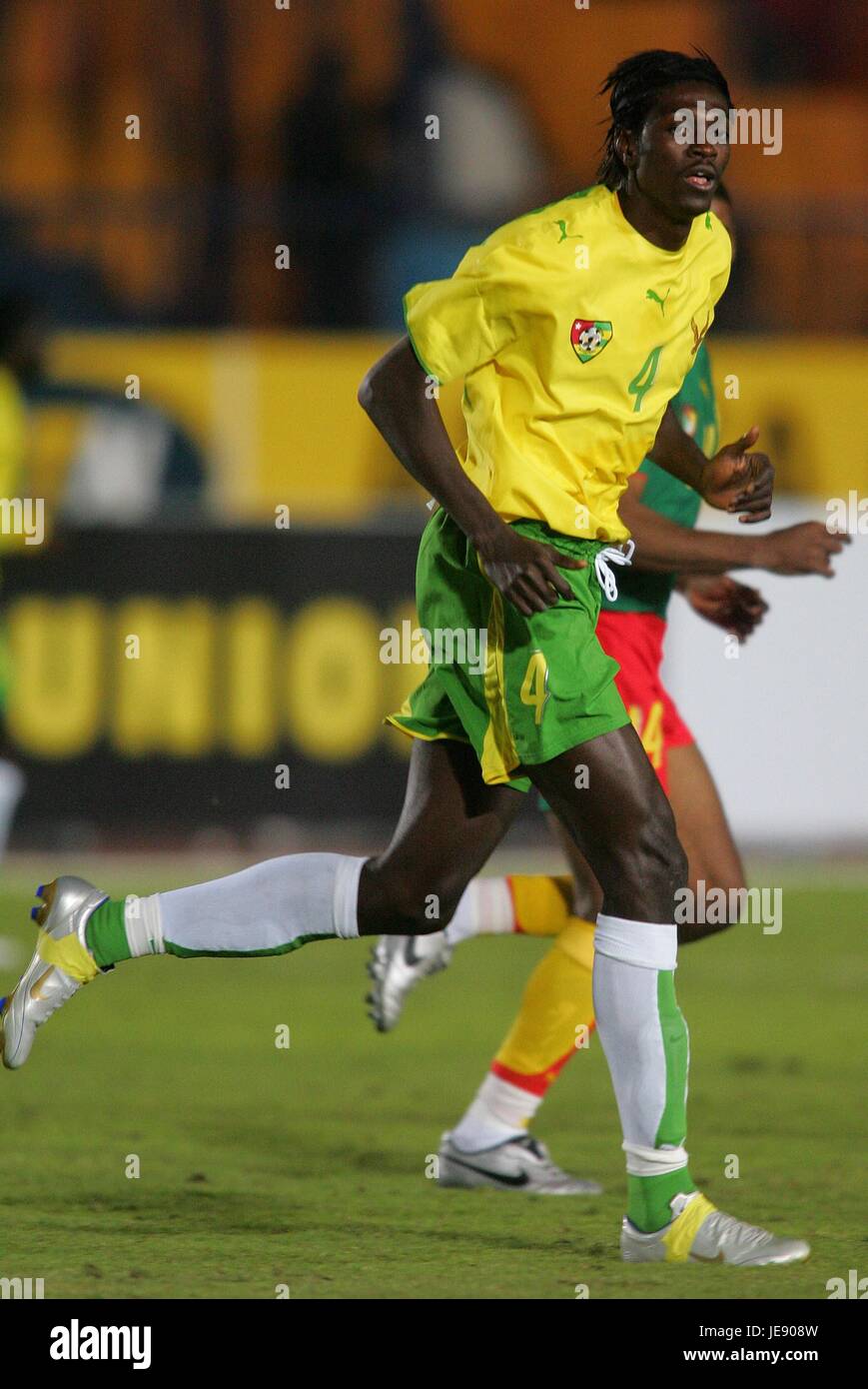 SHEYI EMMANUEL ADEBAYOR TOGO MILITARY STADIUM CAIRO EGYPT 25 January ...