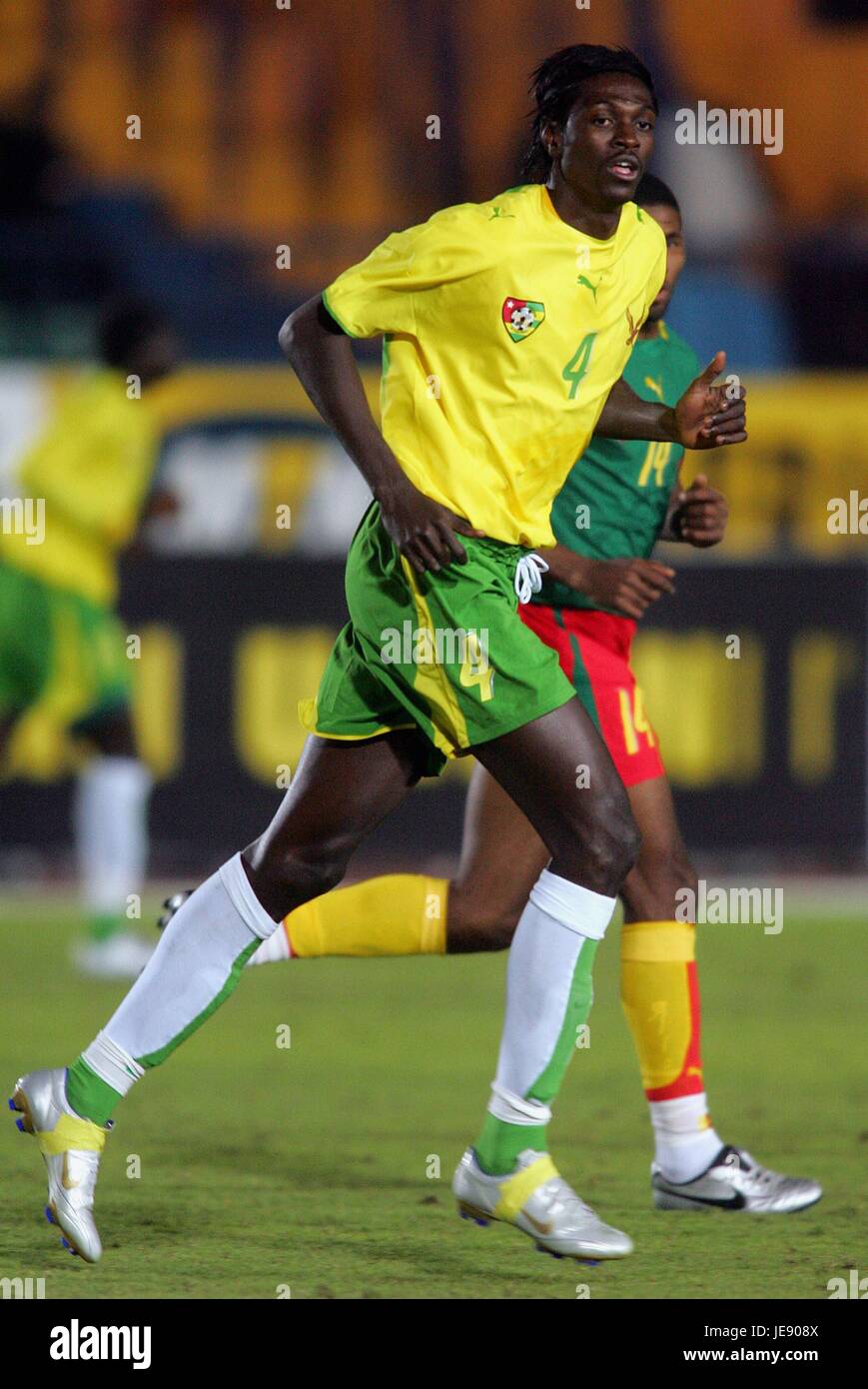 SHEYI EMMANUEL ADEBAYOR TOGO MILITARY STADIUM CAIRO EGYPT 25 January ...