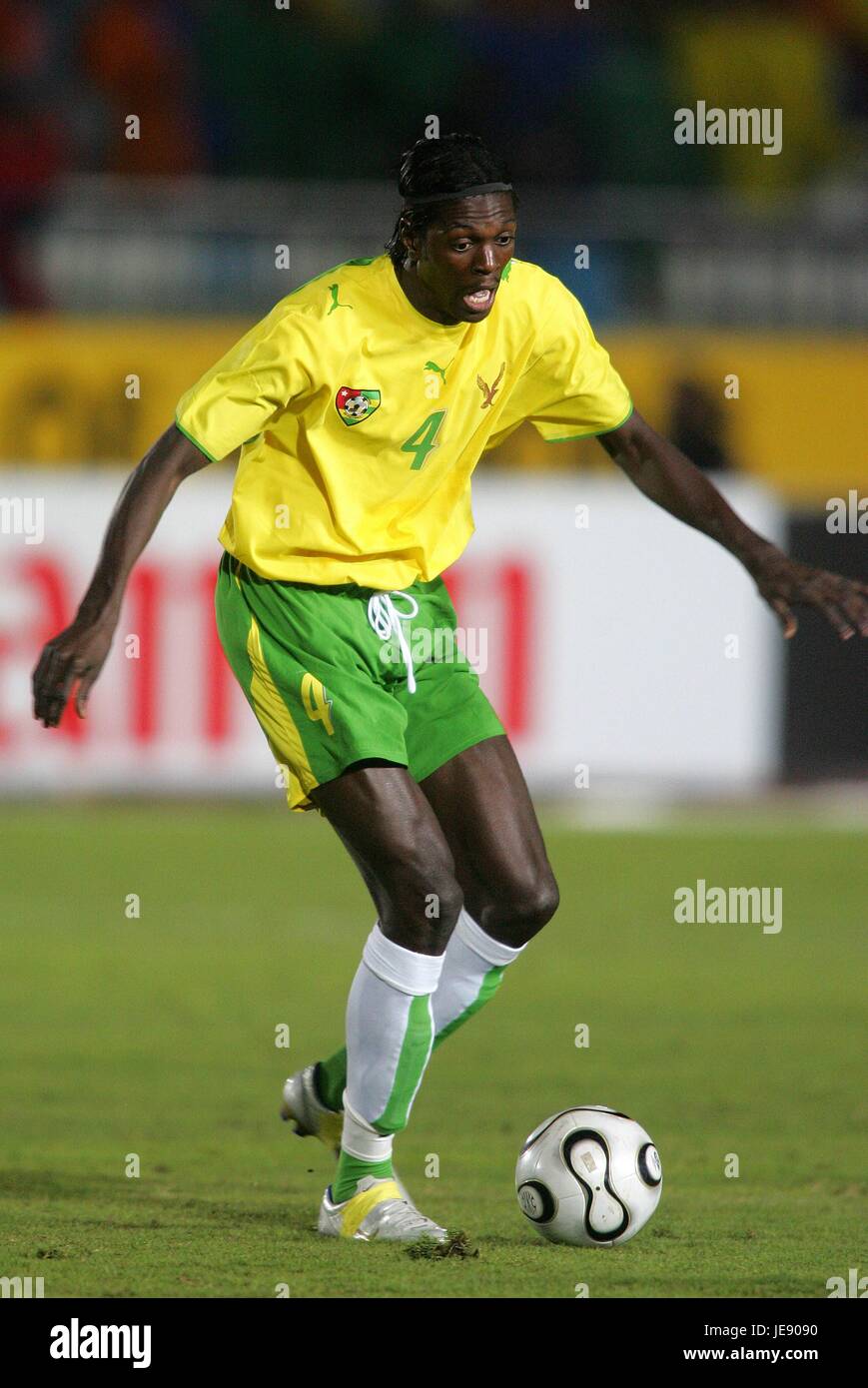 SHEYI EMMANUEL ADEBAYOR TOGO MILITARY STADIUM CAIRO EGYPT 25 January ...