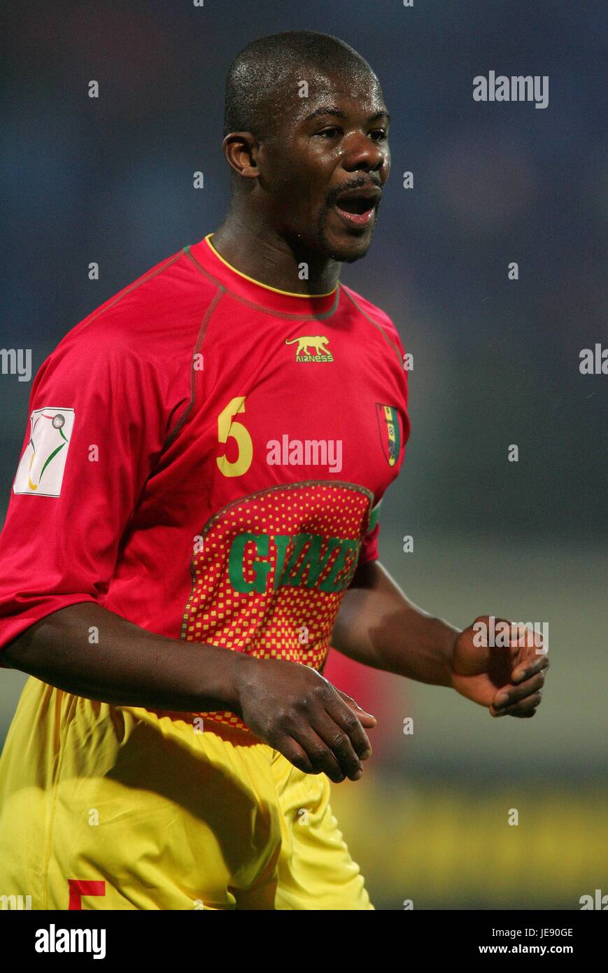 BOBO BALDE GUINEA & GLASGOW CELTIC FC ALEXANDRIA EGYPT 22 January 2006 ...