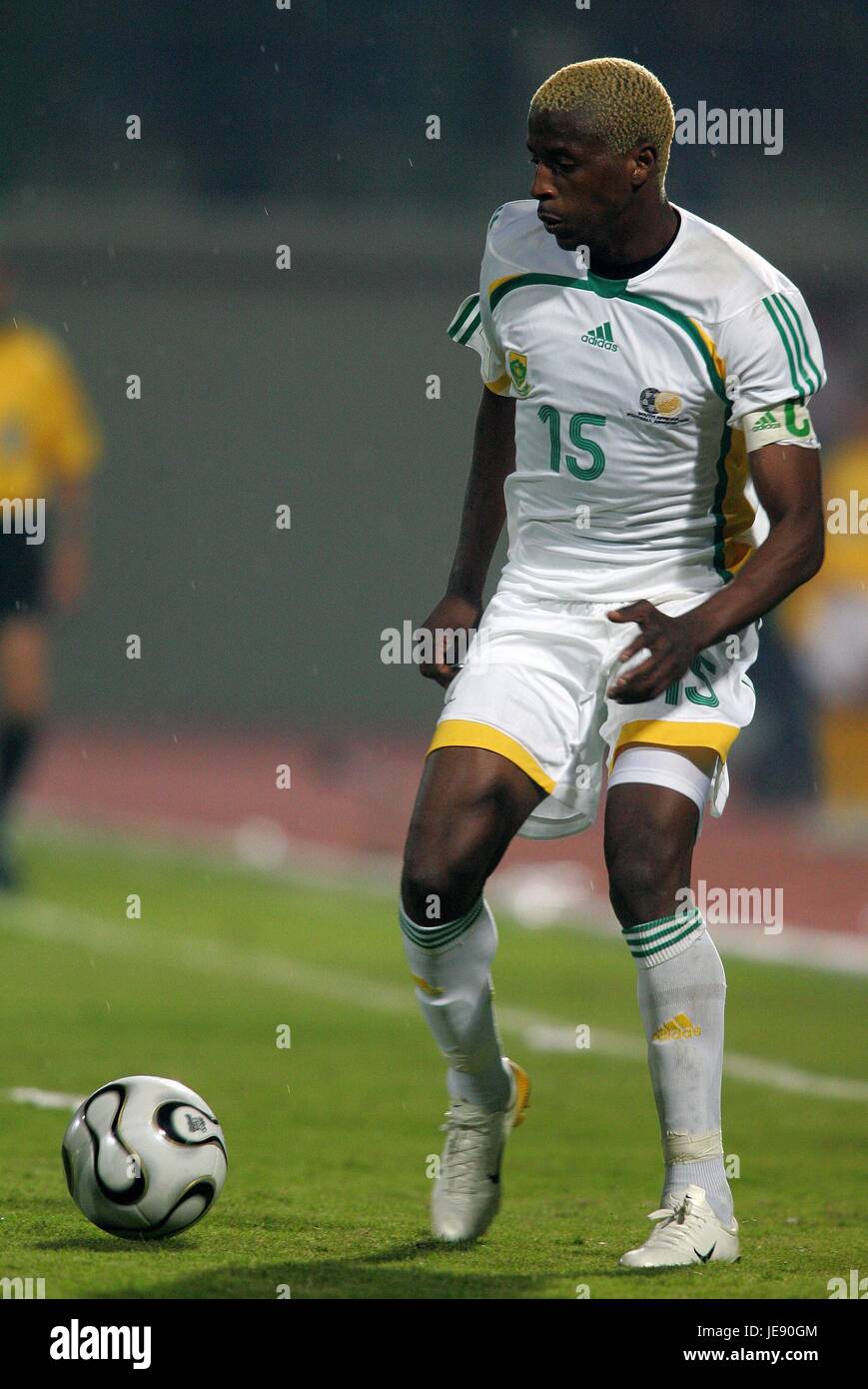 SIBUSISO ZUMA SOUTH AFRICA ALEXANDRIA EGYPT 22 January 2006 Stock Photo ...