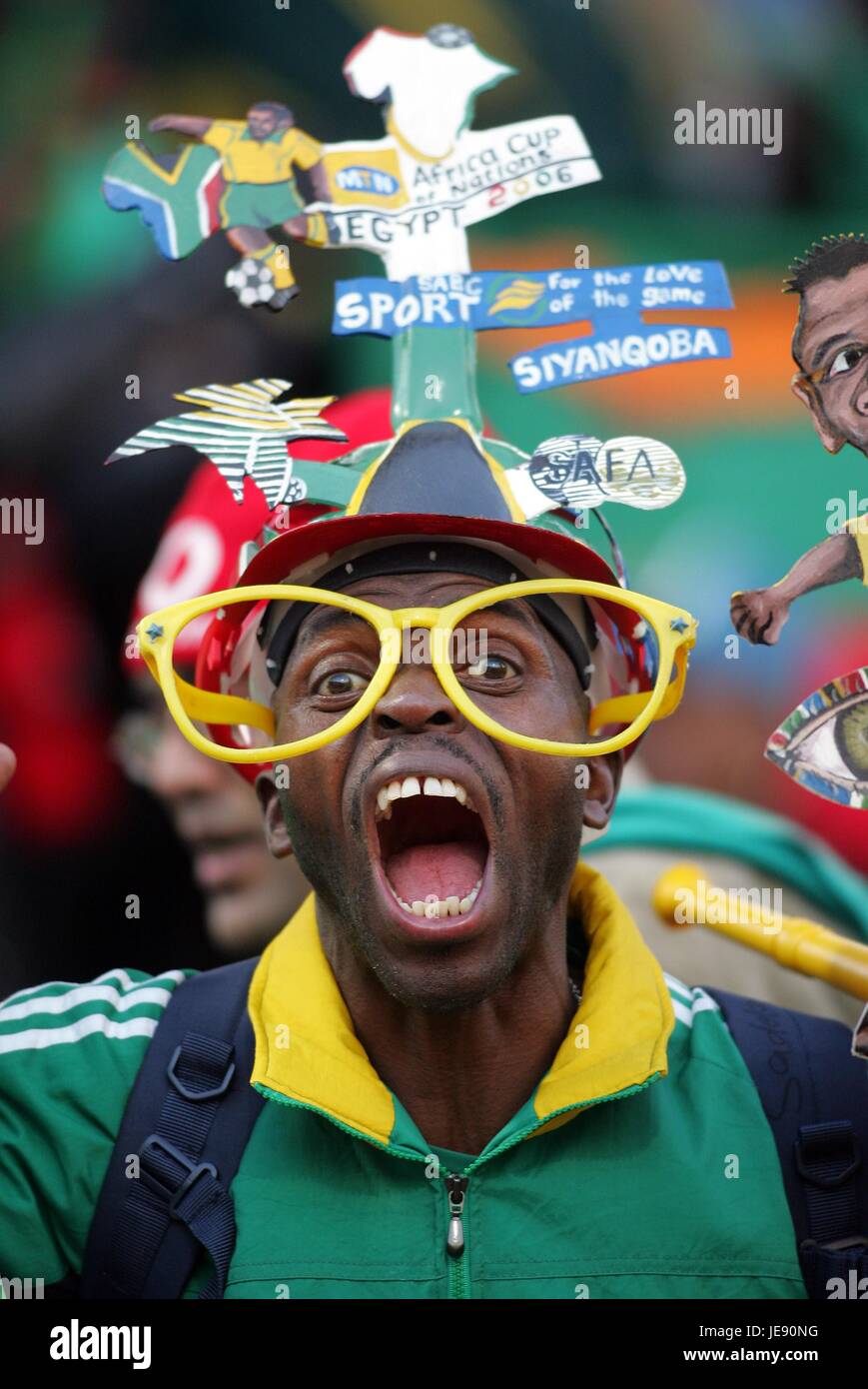 SOUTH AFRICAN FOOTBALL FAN SOUTH AFRICA FOOTBALL BORDER STADIUM ...