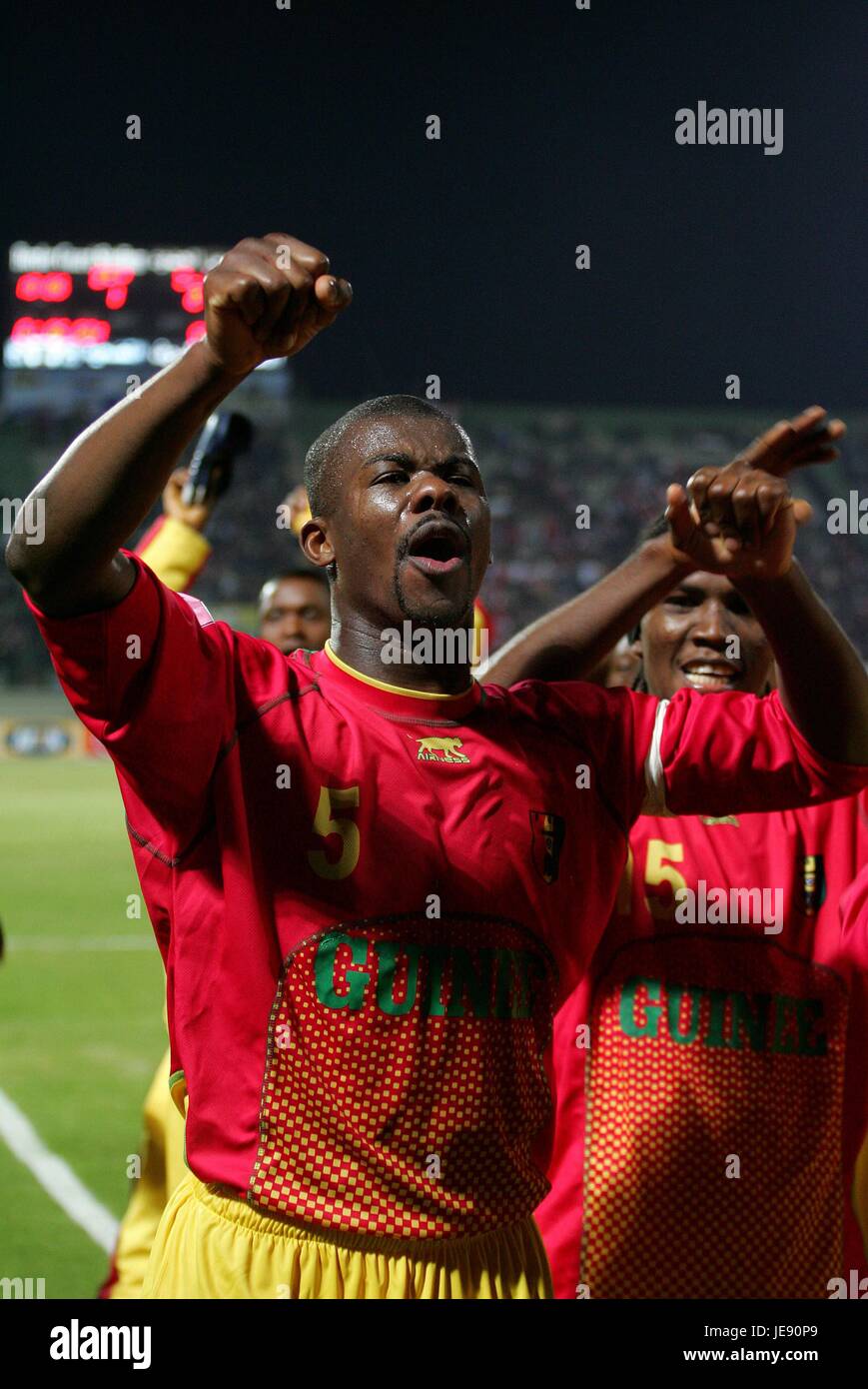 BOBO BALDE GUINEA & GLASGOW CELTIC FC BORDER STADIUM ALEXANDRIA EGYPT ...