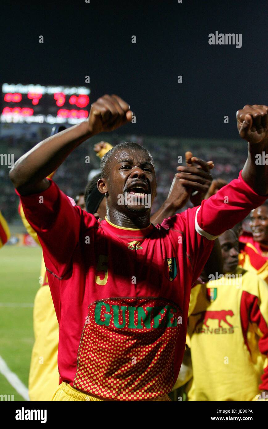 BOBO BALDE GUINEA & GLASGOW CELTIC FC BORDER STADIUM ALEXANDRIA EGYPT ...