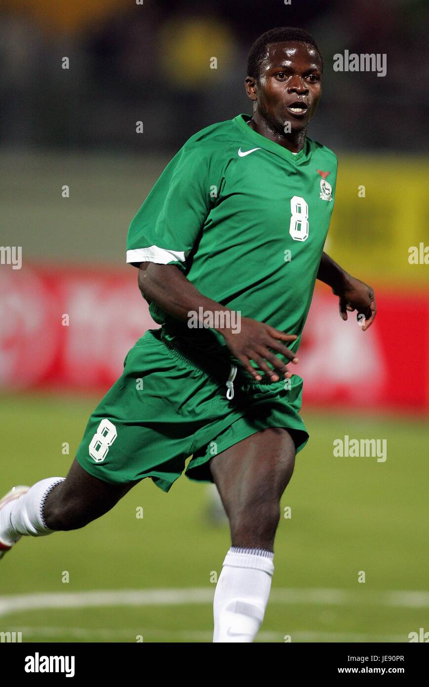 ISAAC CHANSA ZAMBIA BORDER STADIUM ALEXANDRIA EGYPT 26 January 2006 ...