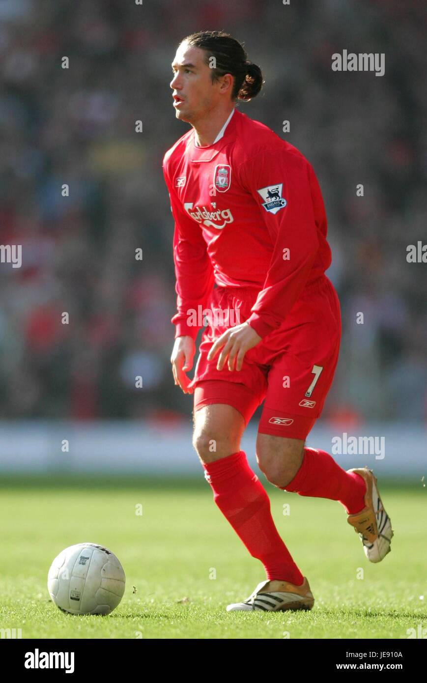 HARRY KEWELL LIVERPOOL FC ANFIELD LIVERPOOL ENGLAND 18 February 2006 ...