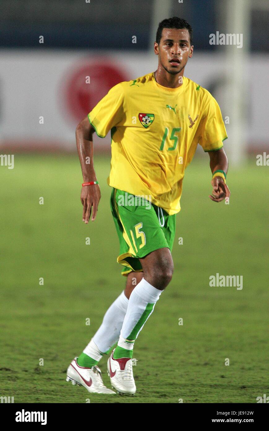 JACQUES ROMAO ALAIXYS TOGO MILITARY STADIUM CAIRO EGYPT 21 January 2006 ...