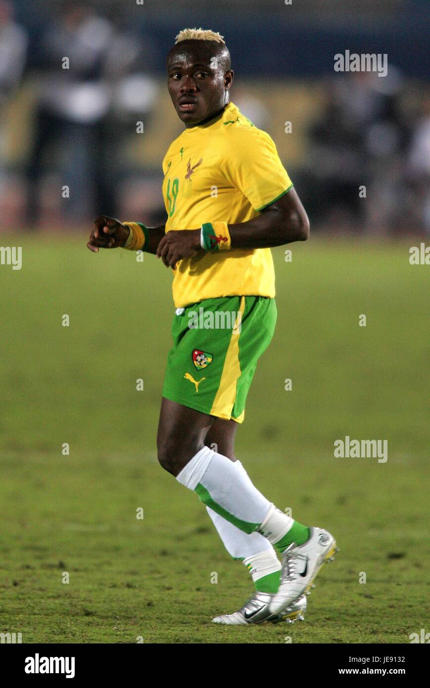 YAO SENAYA TOGO MILITARY STADIUM CAIRO EGYPT 21 January 2006 Stock ...