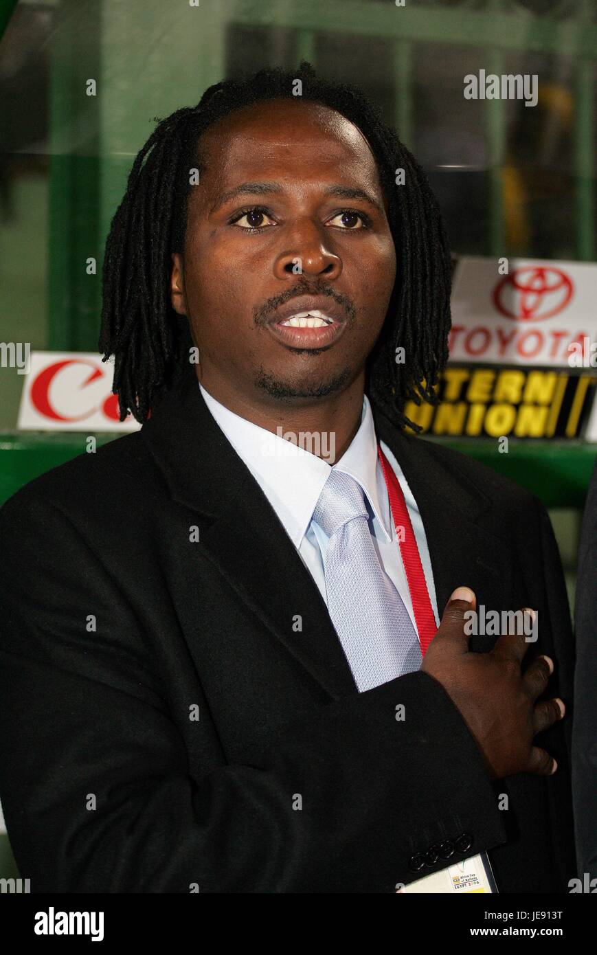 KALUSHA BWALYA ZIMBABWE FOOTBALL COACH PORT-SAID EGYPT 23 January 2006 ...