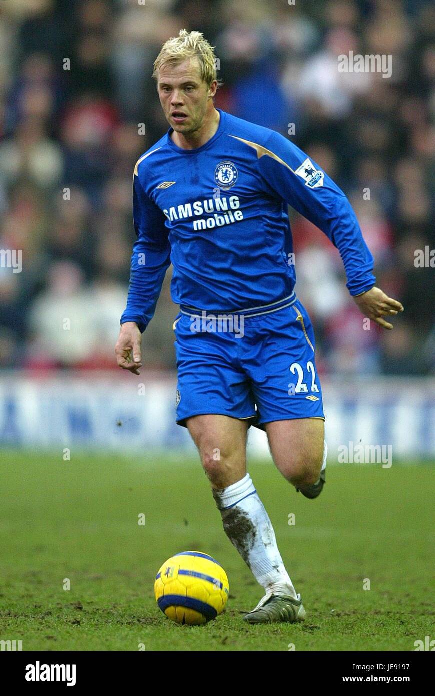 EIDUR GUDJOHNSEN CHELSEA FC RIVERSIDE STADIUM MIDDLESBROUGH ENGLAND 11 ...